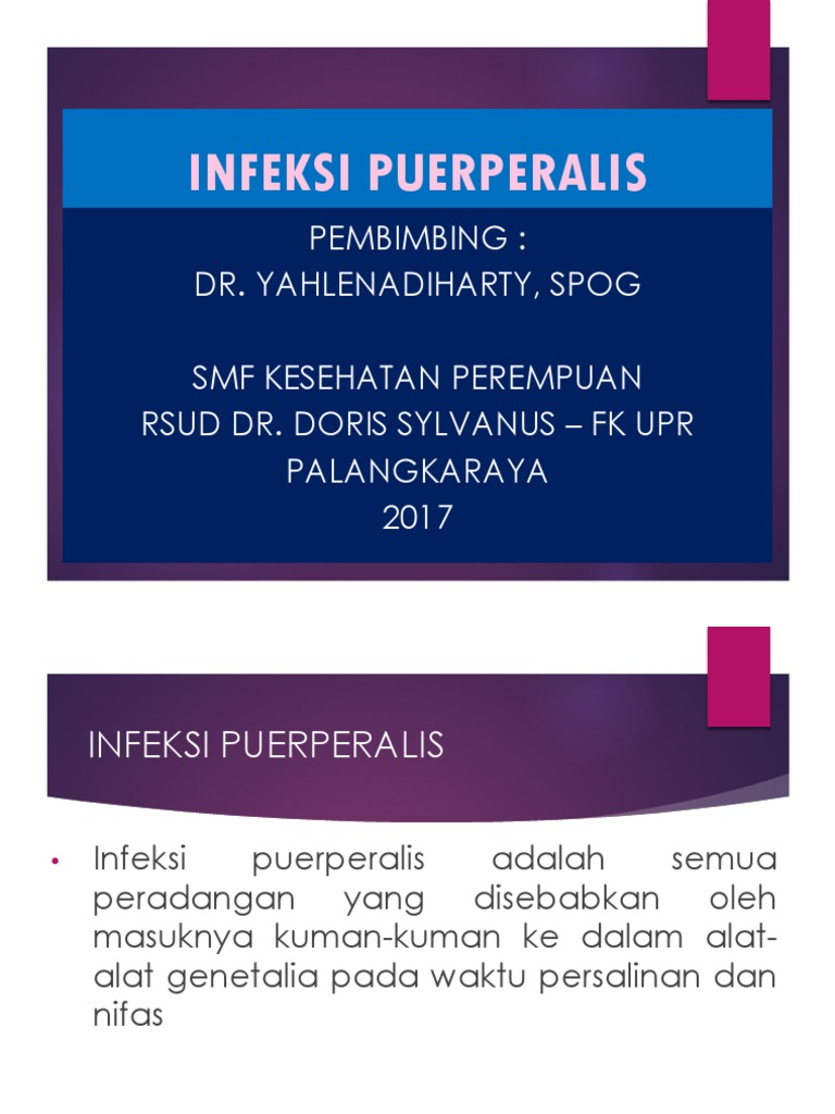 Infeksi Puerperalis | PDF