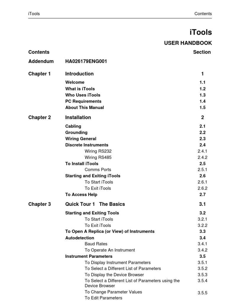 Itools Manual | PDF | Microsoft Windows | Computing