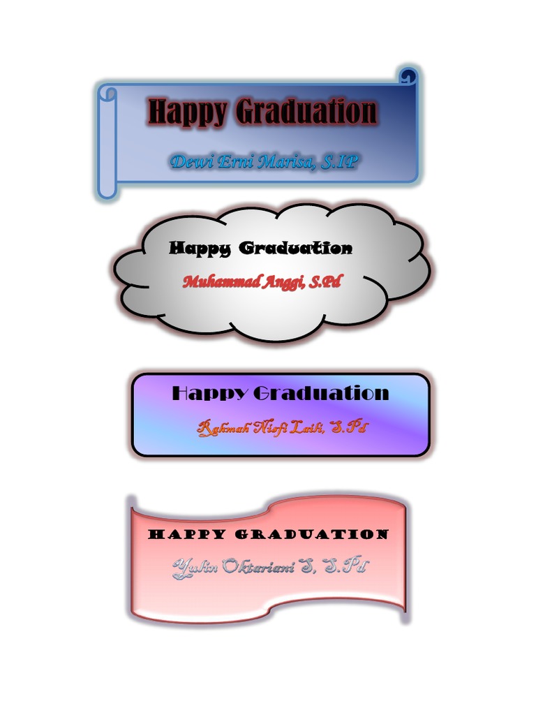 Graduation Pdf