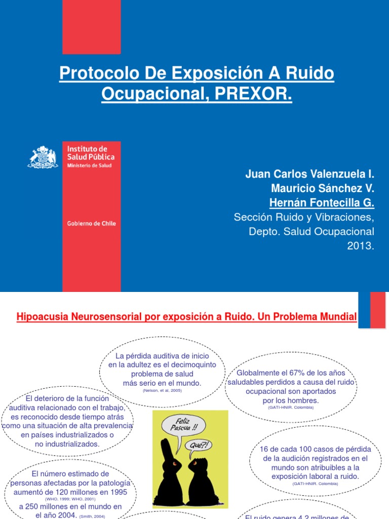 PROTOCOLO PREXOR.pdf | Calibración | Ruido