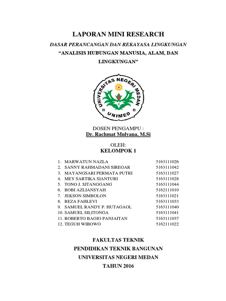 Laporan Mini Research | PDF