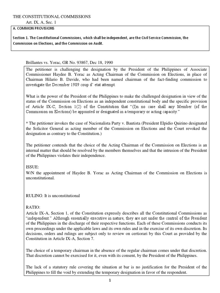 The Real Notes | PDF | Commission On Elections (Philippines) | Impeachment