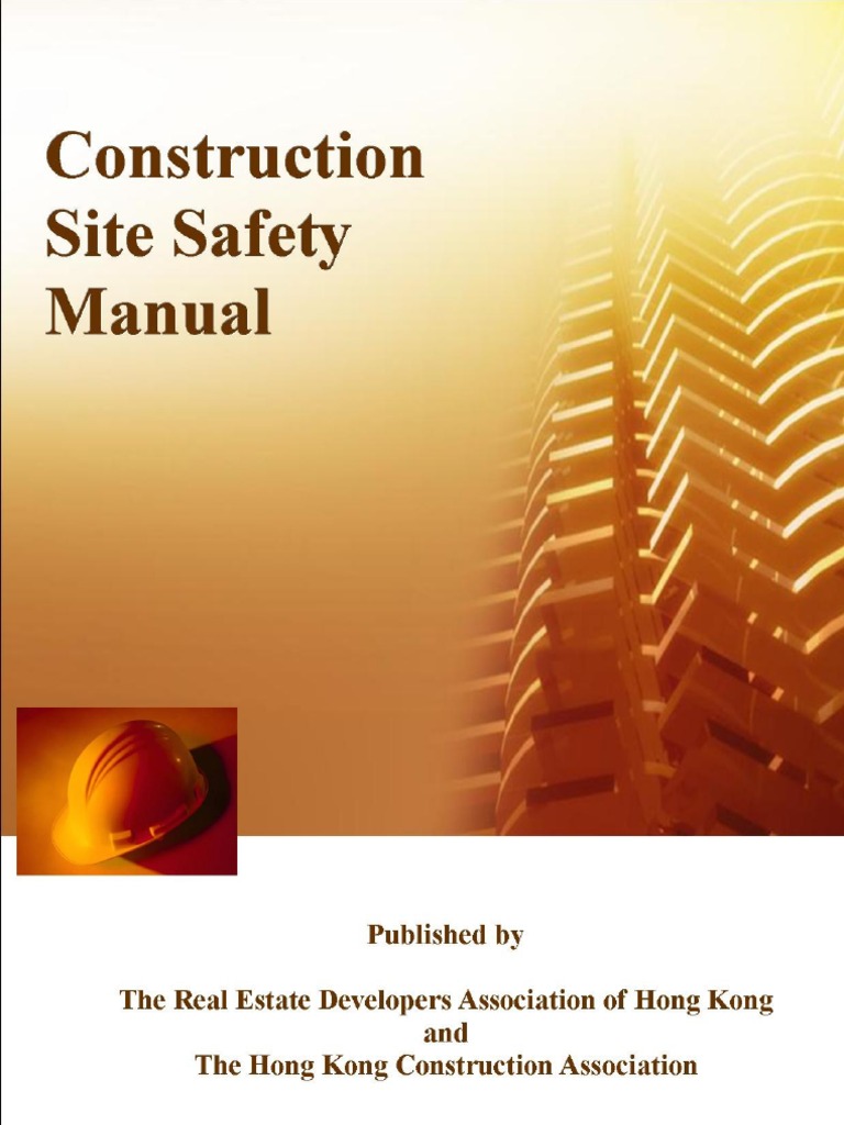 Construction Manual For Site Safety | PDF | Finance & Money Management