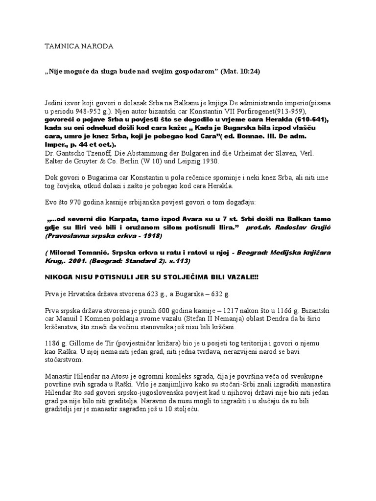 Tamnica Naroda | PDF