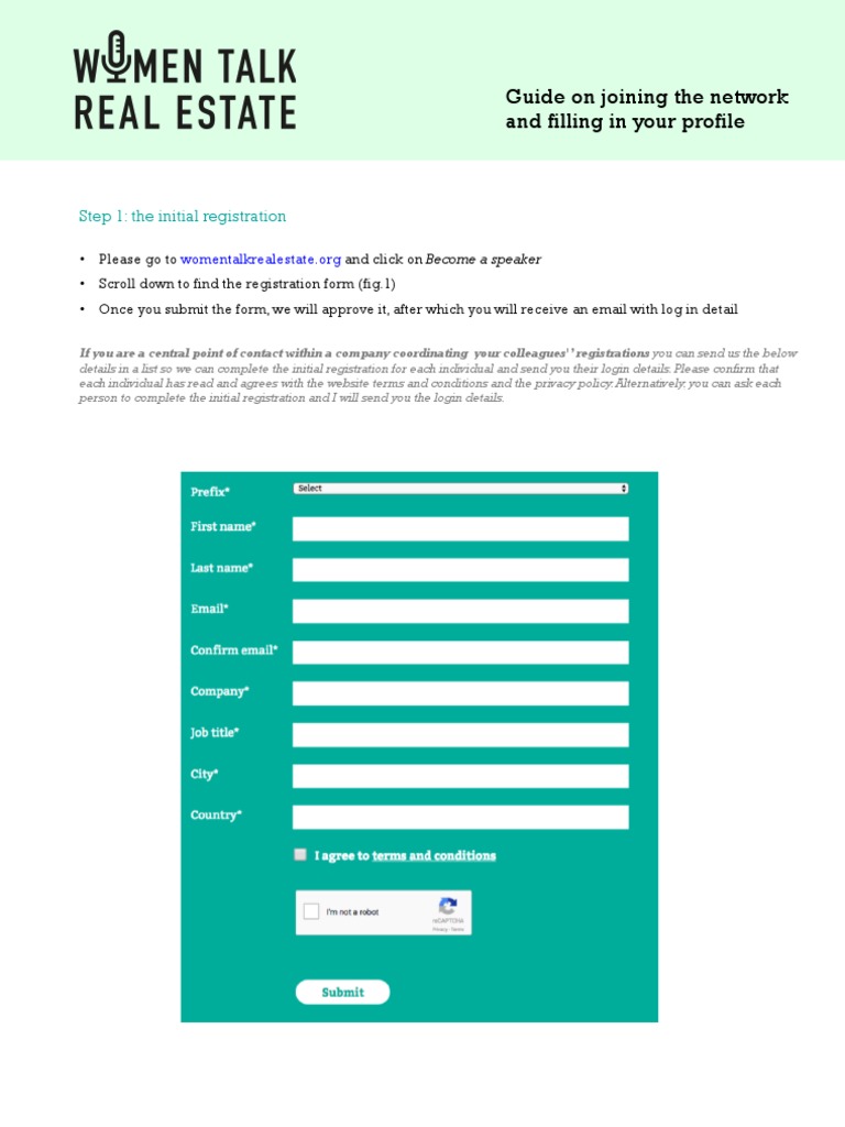 Join and Complete Your Profile Guide | PDF | Login | Urbanization