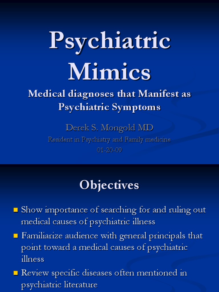 Psychiatric Mimics | Psychiatry | Epilepsy