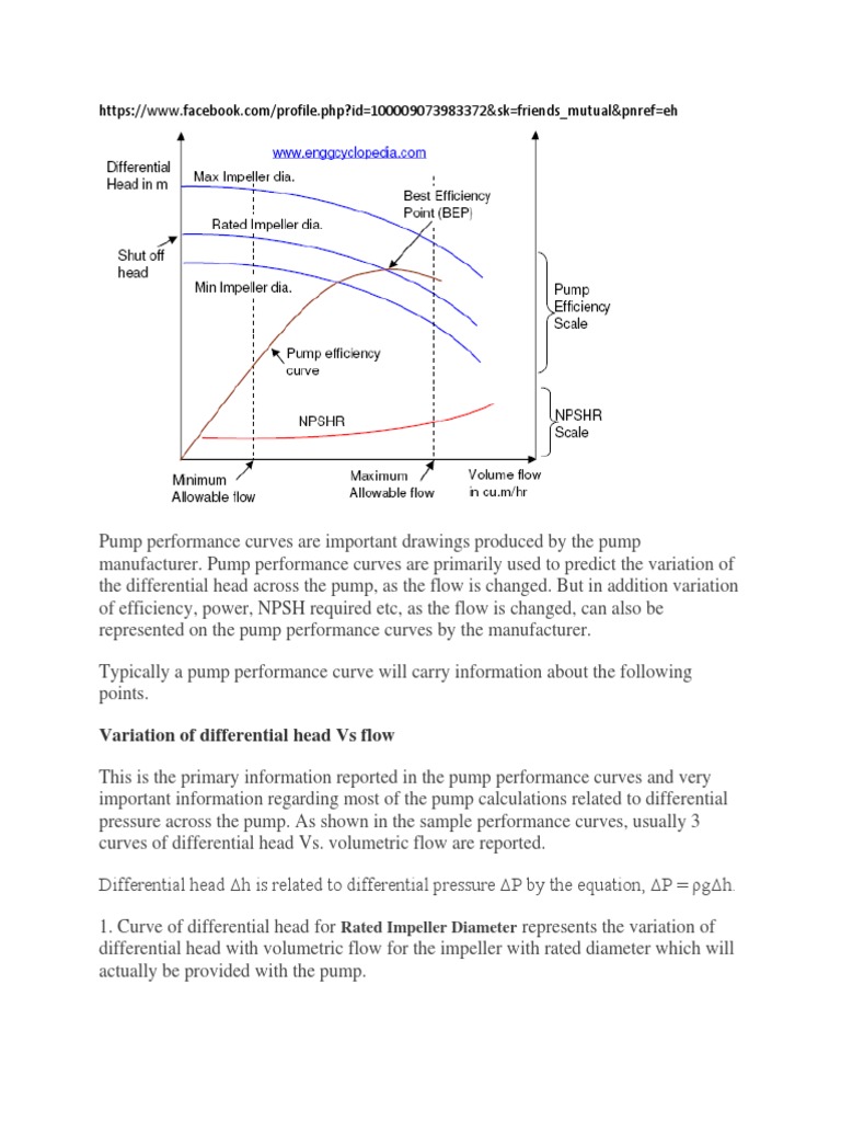 Pump Curve | PDF | Fluid Mechanics | Pump