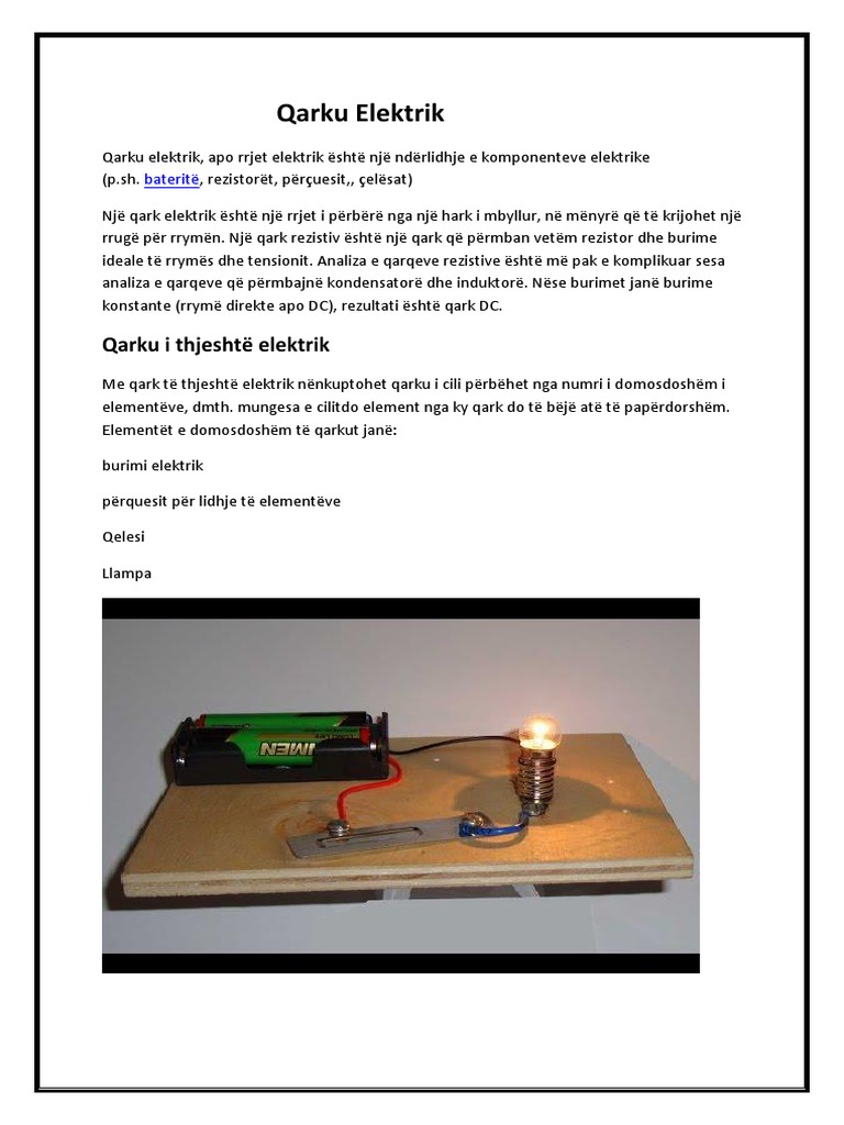 Qarku Elektrik | PDF