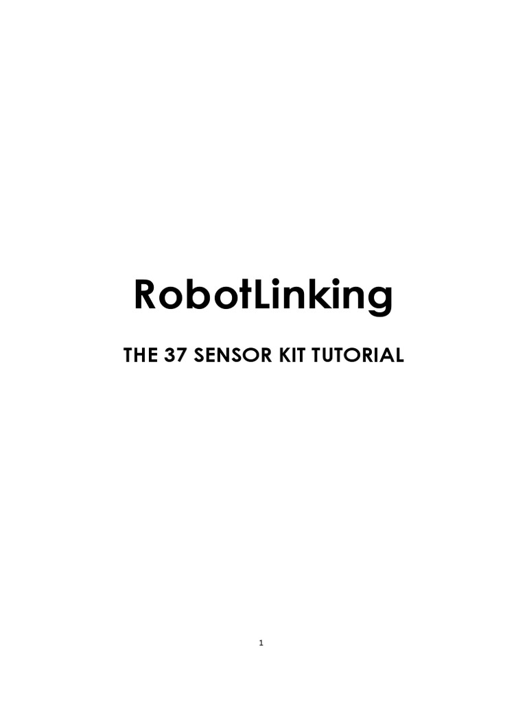 37 Sensor Kit Tutorial | PDF | Arduino | Rgb Color Model