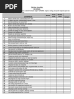 CDI Versión Chilena Protocolo y Corrección | PDF