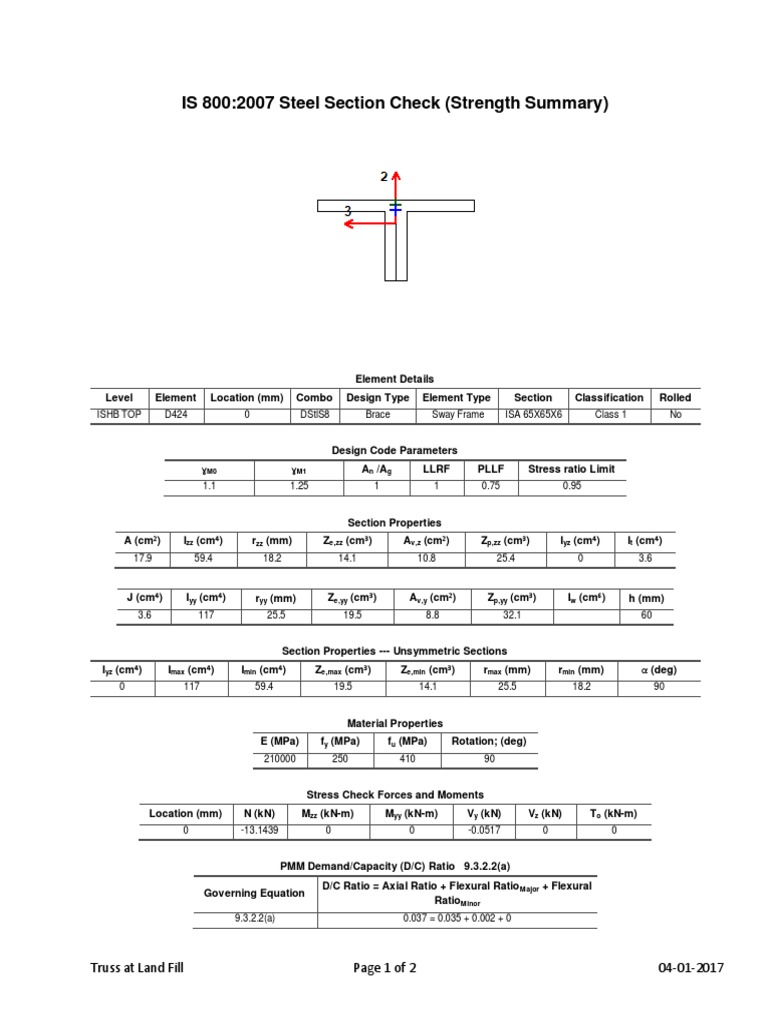 Isa 65X65X6 | PDF | Structural Engineering | Materials Science