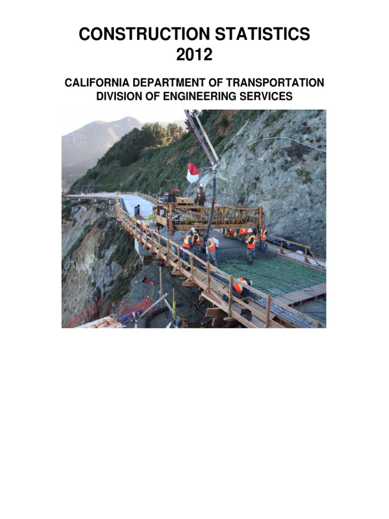 Construction Statistics 2012 | PDF | Prestressed Concrete | Index ...