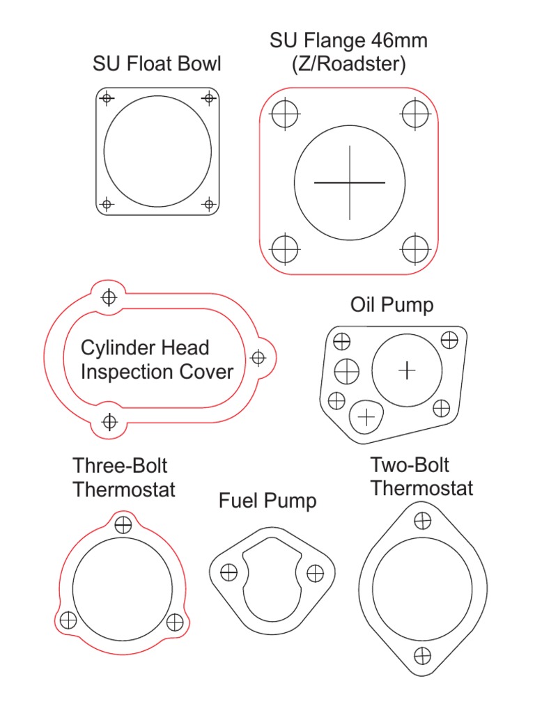 SU Float Bowl SU Flange 46mm (Z/Roadster) | PDF