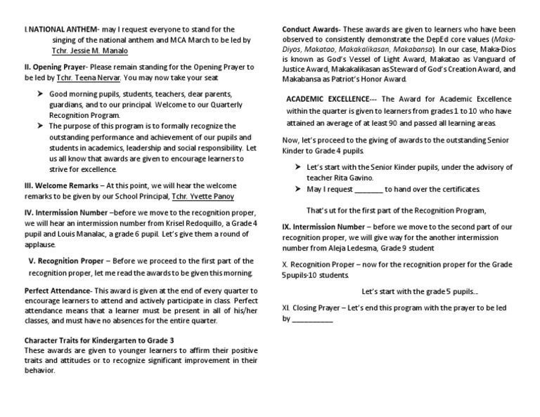 Diyos, Makatao, Makakalikasan, Makabansa) - in Our Case, Maka-Dios ...