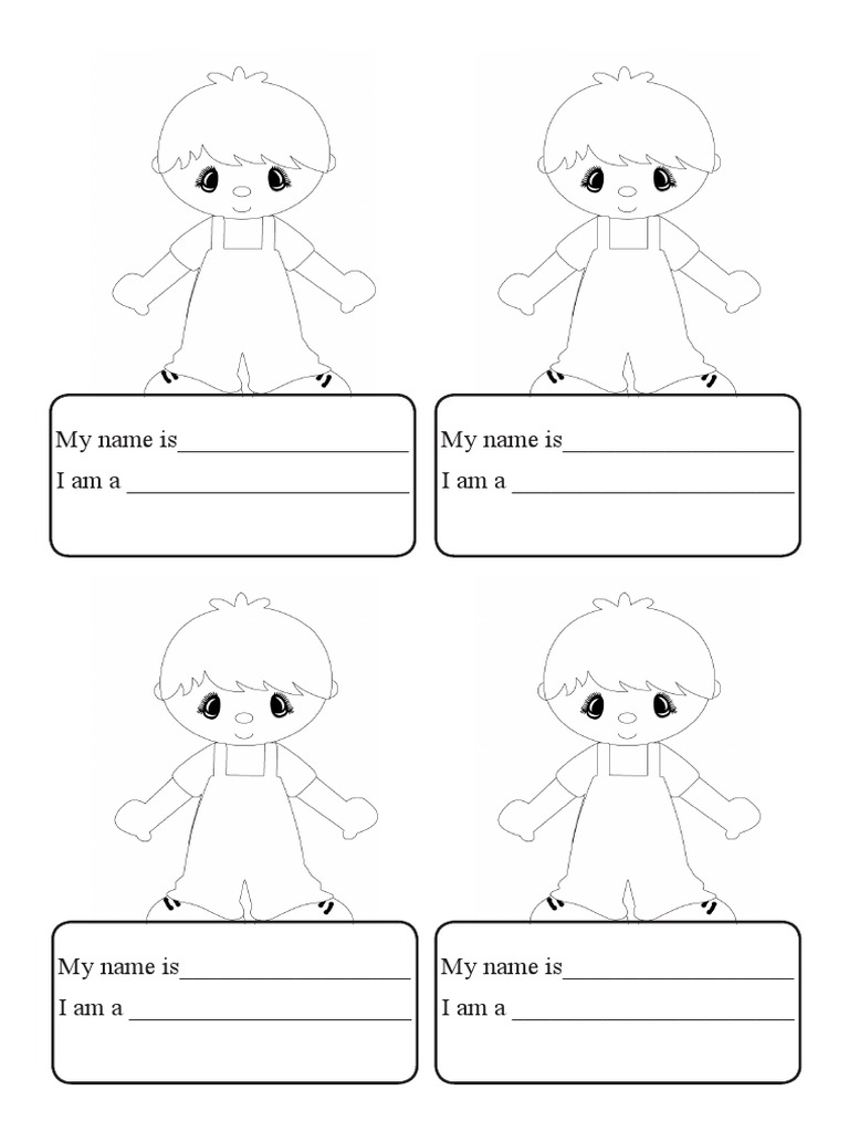 Personal Introduction Template | PDF