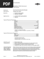 Tergitol np9 Surfactant Tds | PDF | Surfactant | Materials