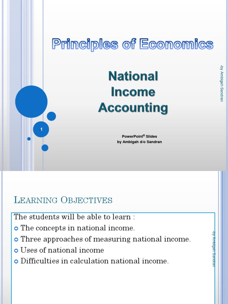 Chapt 6 National Income Accounting | Download Free PDF | Measures Of ...