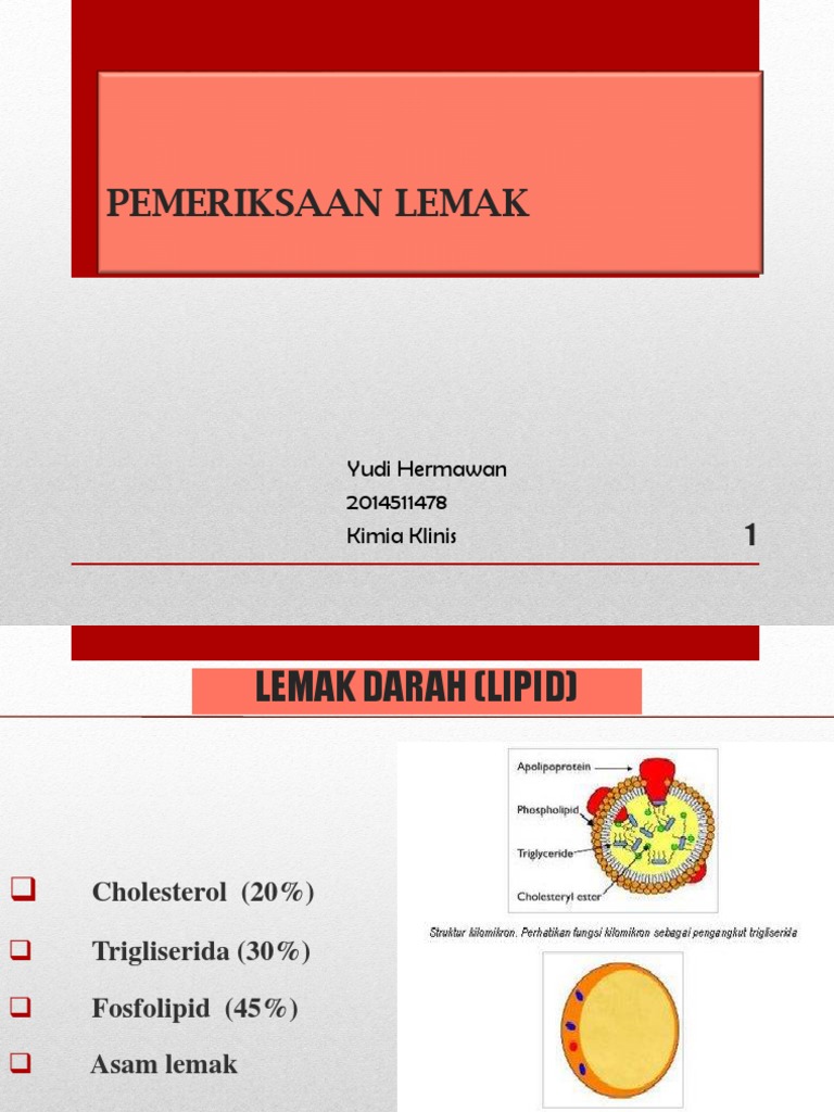 Pemeriksaan Lemak Darah dan Lipid | PDF