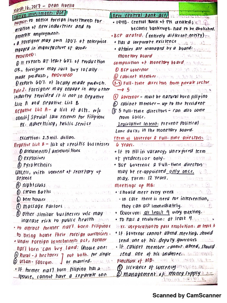 Abella Dean Commnotes Overview | PDF