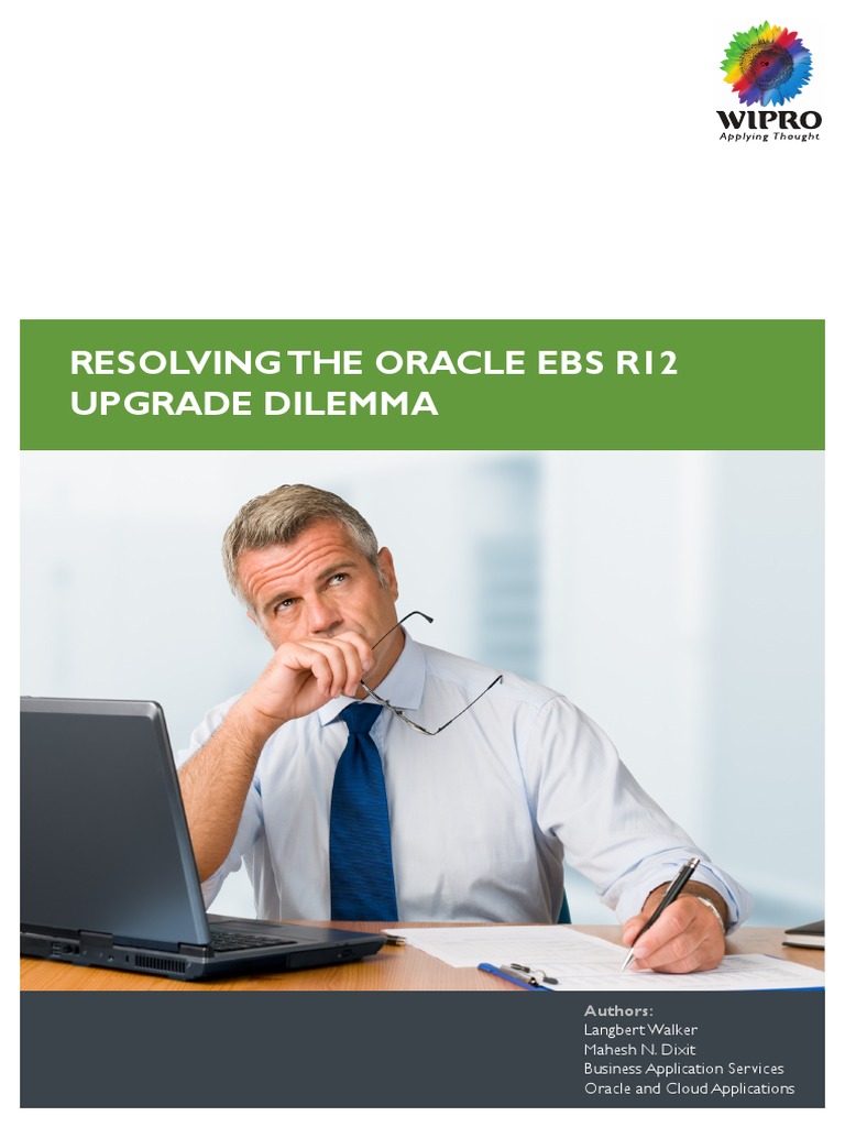 Wipro Oracle R12 White Paper 2111 | PDF | Enterprise Resource Planning ...