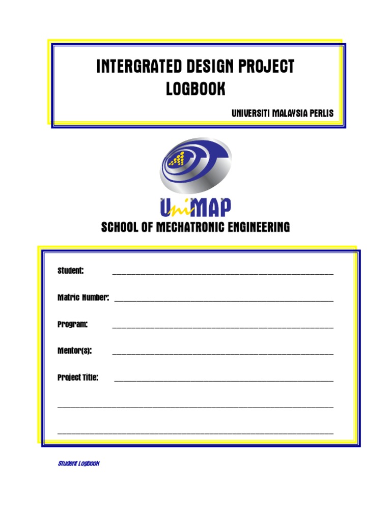 IDP Student Logbook Rev3 2 | PDF | Business