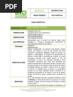 Ficha Técnica Spintor 12SC | PDF | Agua | Plaga (organismo)