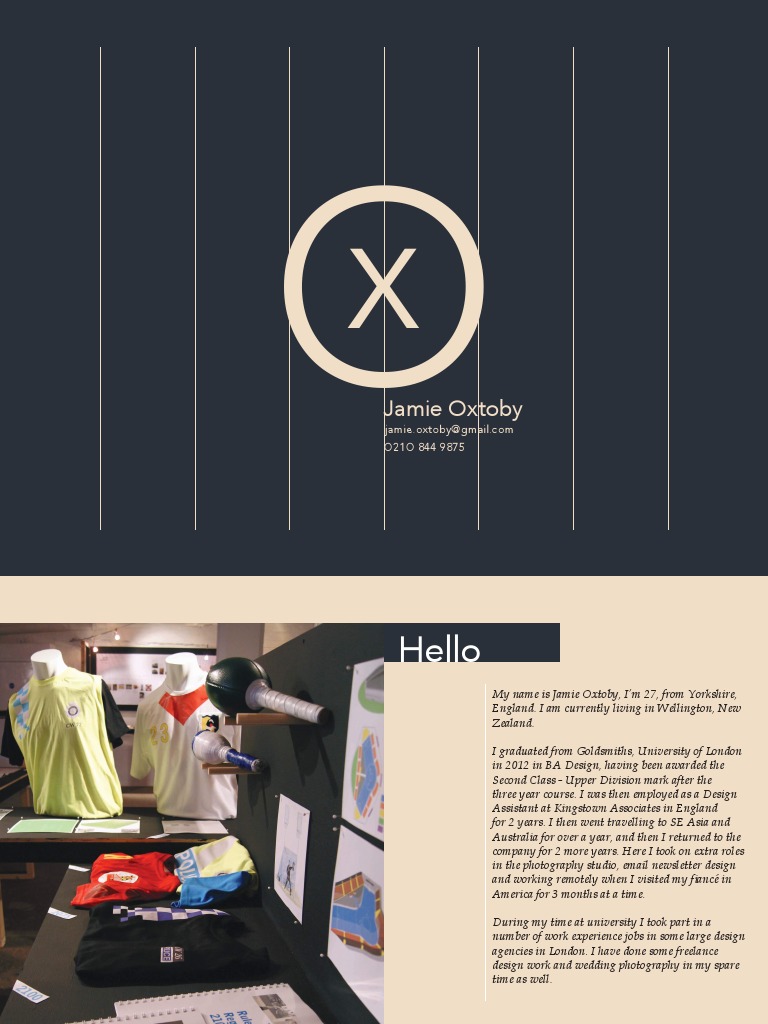 Jamie Oxtoby Portfolio | PDF