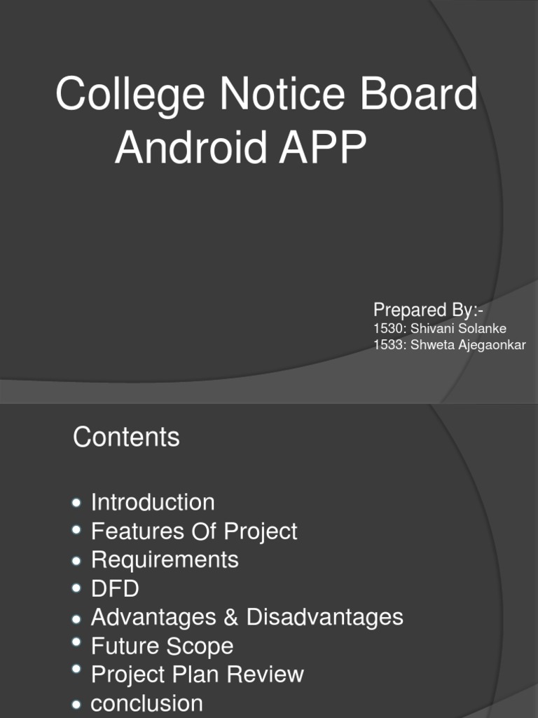 Notice Board | PDF | Application Software | Computer File