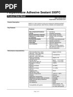Flexseal PU425: Polyurethane Sealant Guide | PDF | Concrete | Adhesive