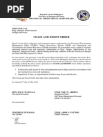 Show Cause Order for Water Violation | PDF