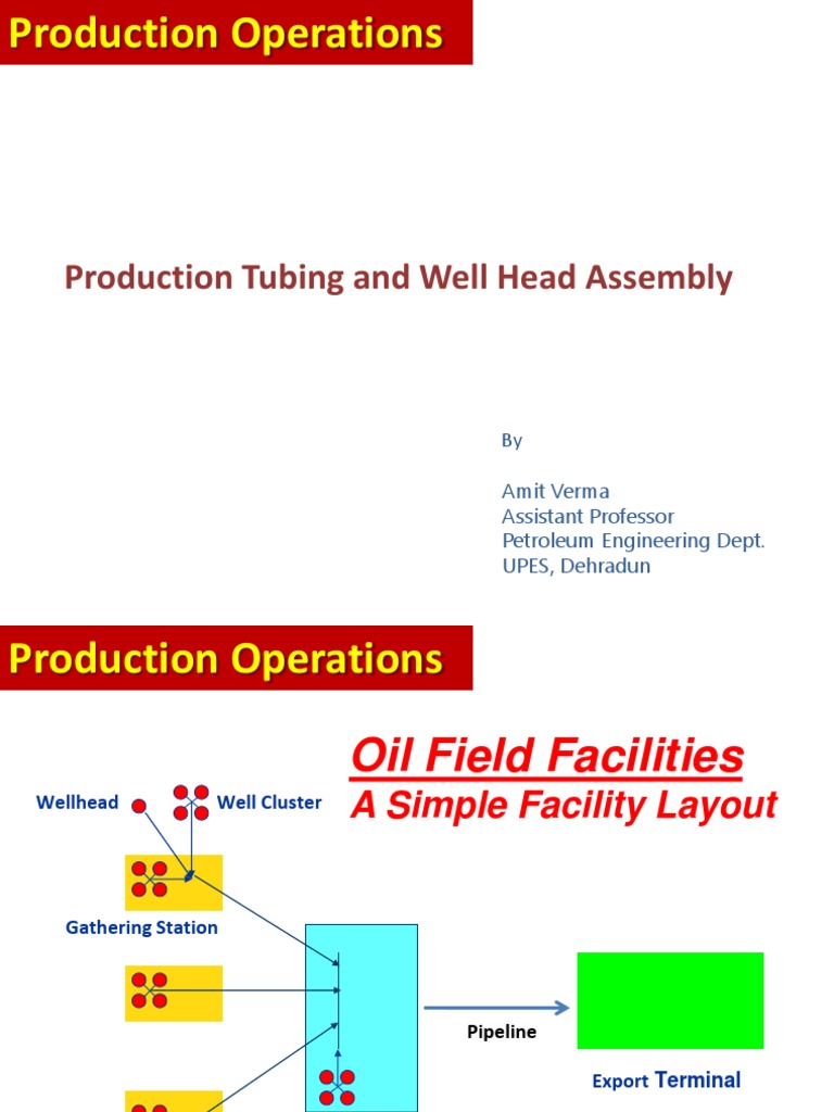 Wellhead Assembly and Production Tubing | PDF | Casing (Borehole) | Oil ...