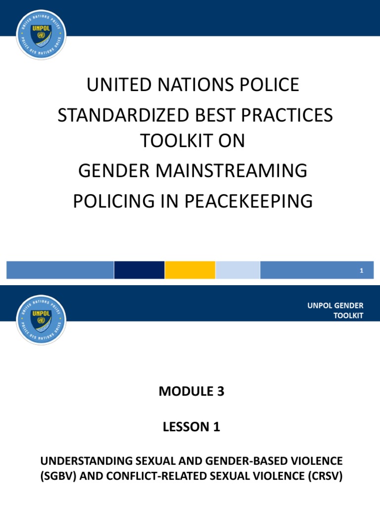 Module 3 Lesson 1 Introduction To SGBV | PDF | Victimology | Sexual ...