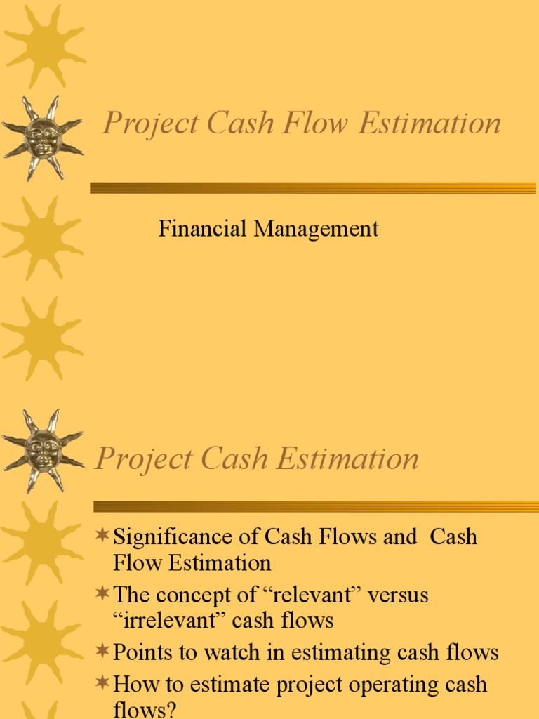 Project Cash Flow Estimation Guide | PDF | Economies | Business