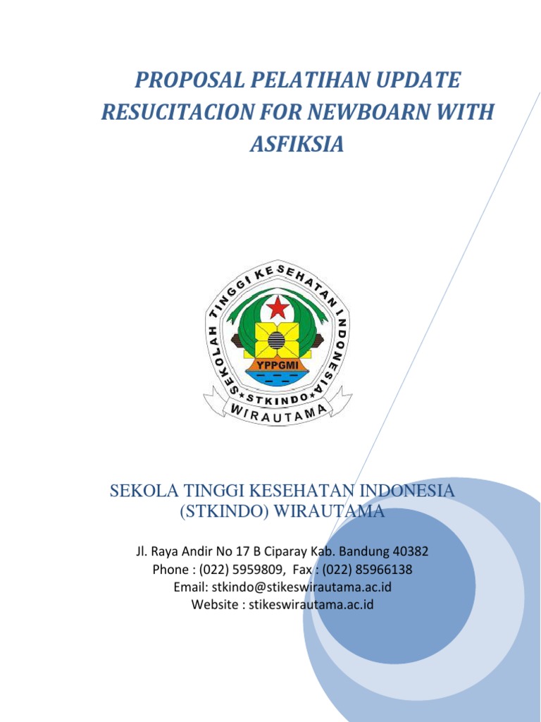 Cover Proposal Pelatihan | PDF