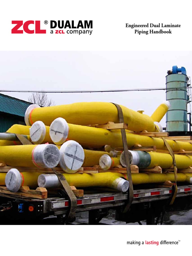 Dual Laminate Piping Handbook | Fiberglass | Pipe (Fluid Conveyance)