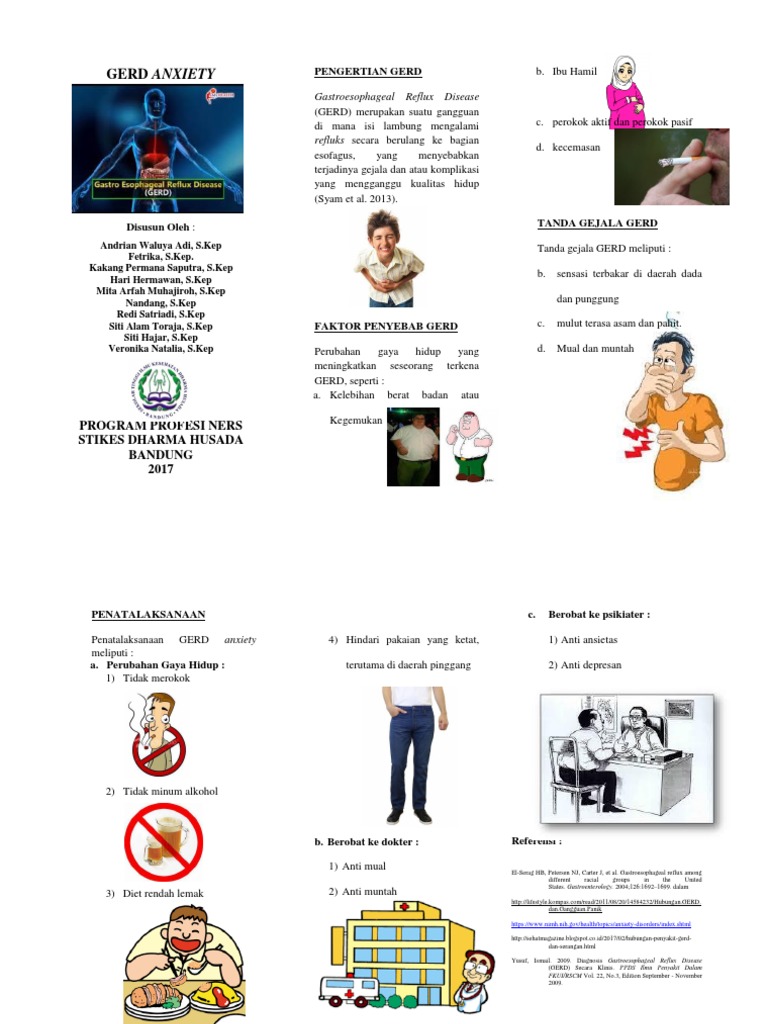 Gerd Anxiety Leaflet-1 | PDF
