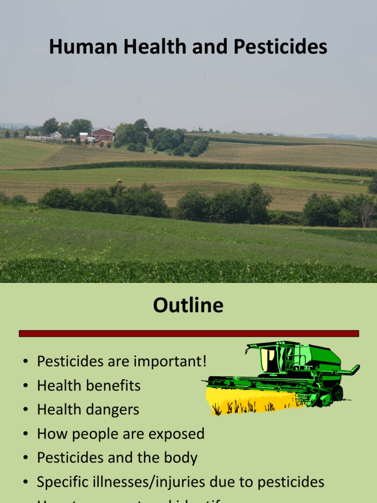 13 Human Health and Pesticides - 0 | PDF | Pesticide | Health Sciences