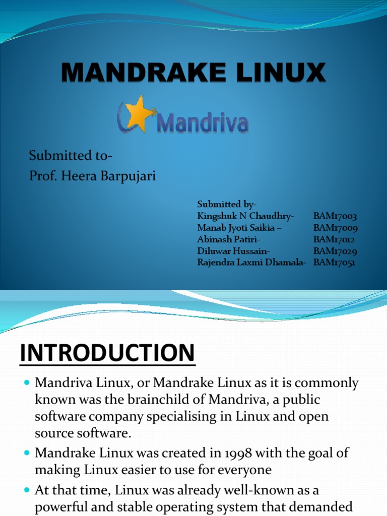 Mandrake Linux Itm | PDF | Ubuntu (Operating System) | Linux Distribution