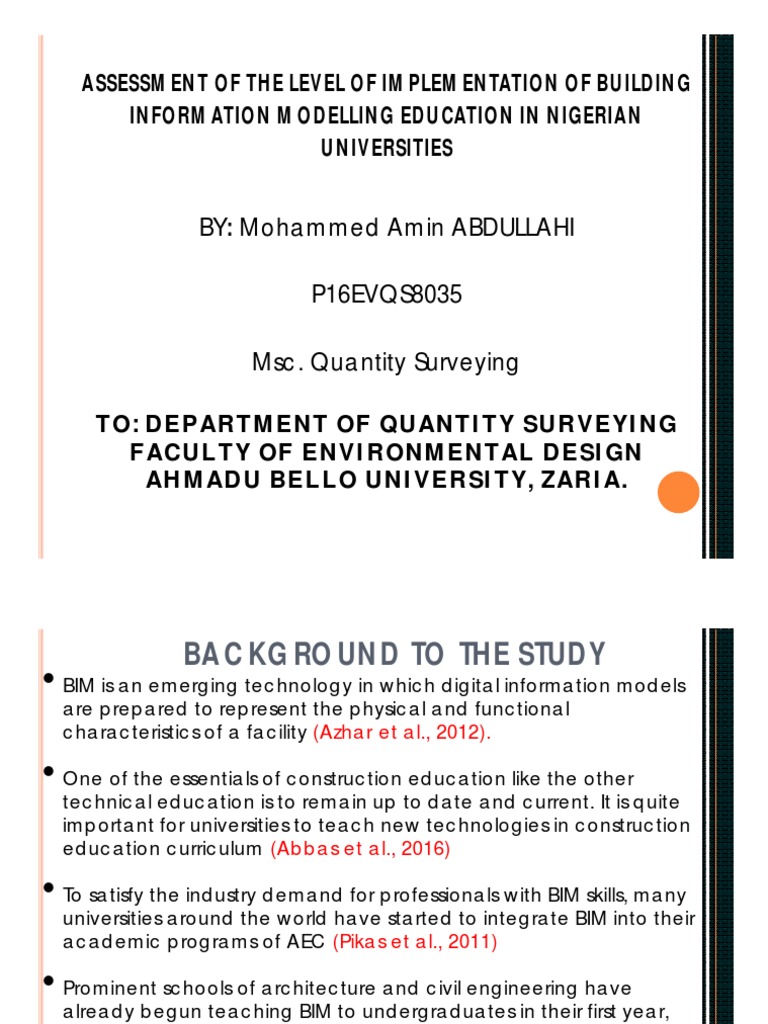 BIM Review | PDF | Building Information Modeling | Curriculum