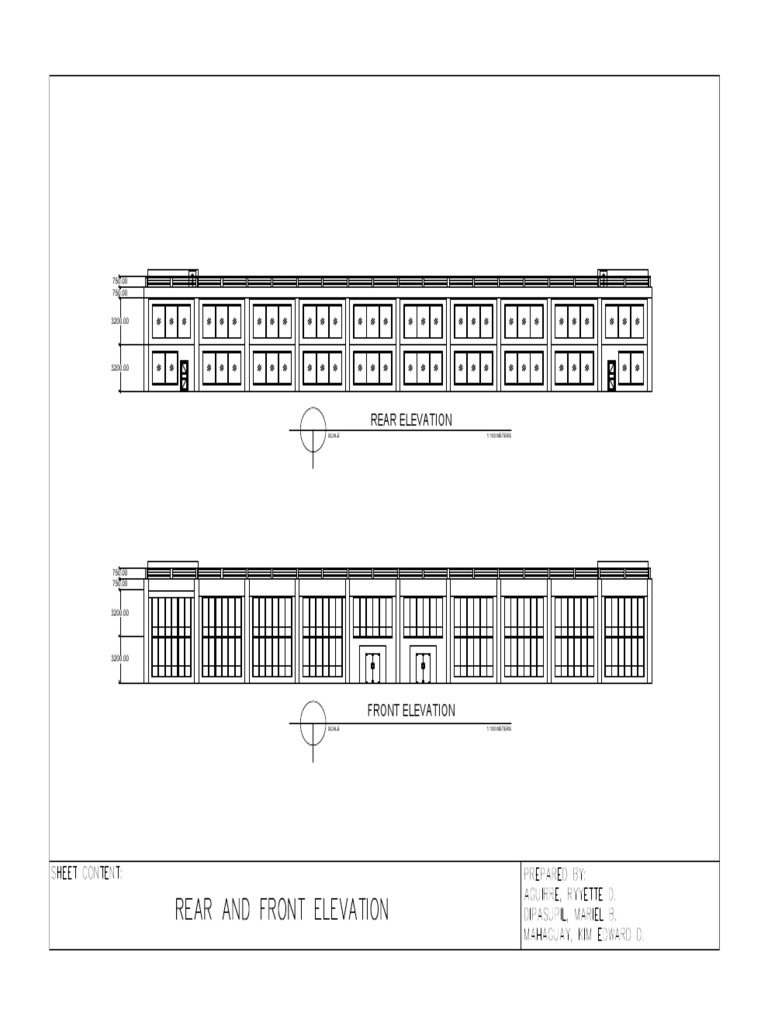 Left and Right Side Elevation | PDF