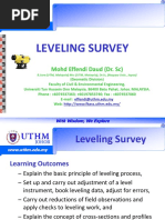 Principles of Leveling in Civil Engineering | PDF | Surveying | Topography