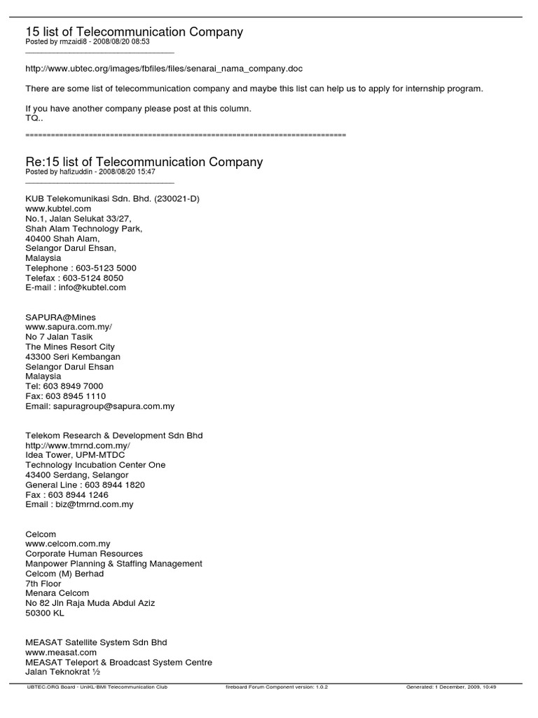 Top 10 Telco | PDF | Computers