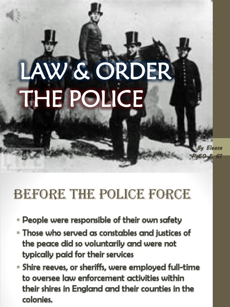 Law and Order | PDF | Police | Legal Action