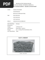 Deskripsi Batuan Beku: Dasit, Diorit Dan Gabro | PDF | Sains & Matematika | Teknologi & Rekayasa