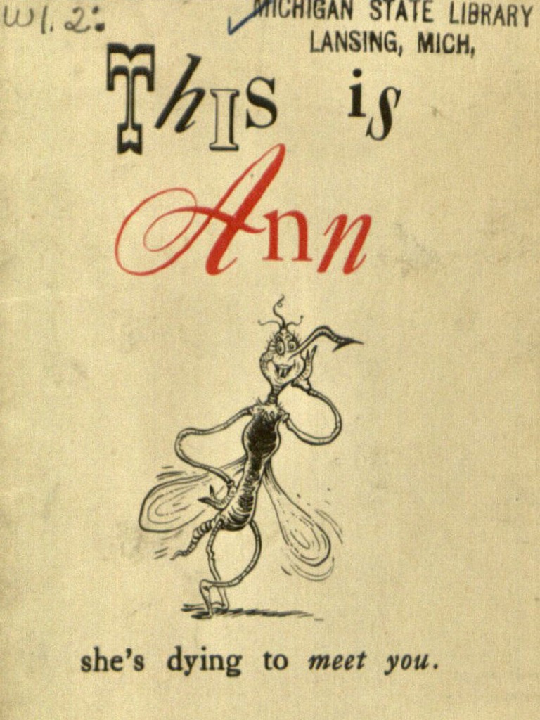 This Is Ann by Dr. Seuss - Full PDF | PDF