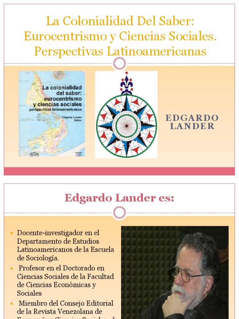 La Colonialidad Del Saber | PDF | Mundo occidental | Science