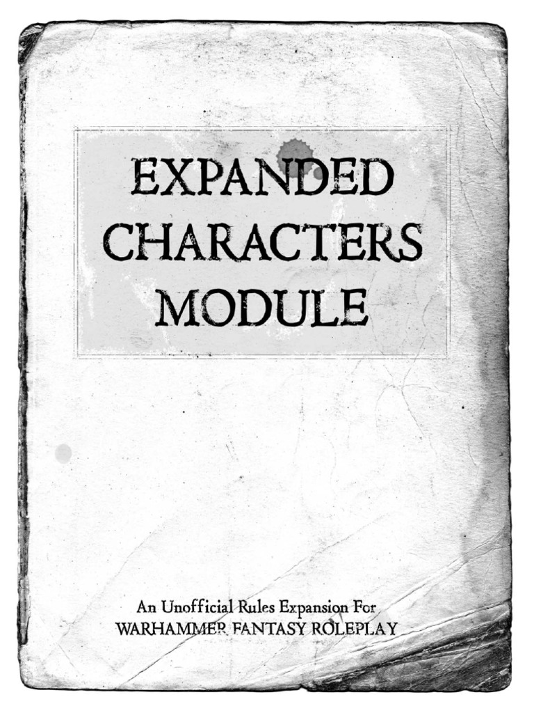 Expanded Characters Module PDF | PDF
