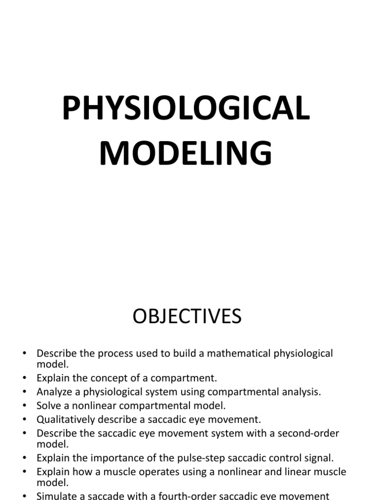 Compartmental Modeling in Physiology | PDF | Differential Equations ...