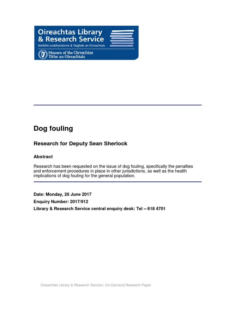 Dog Fouling | PDF | Common Law | Justice