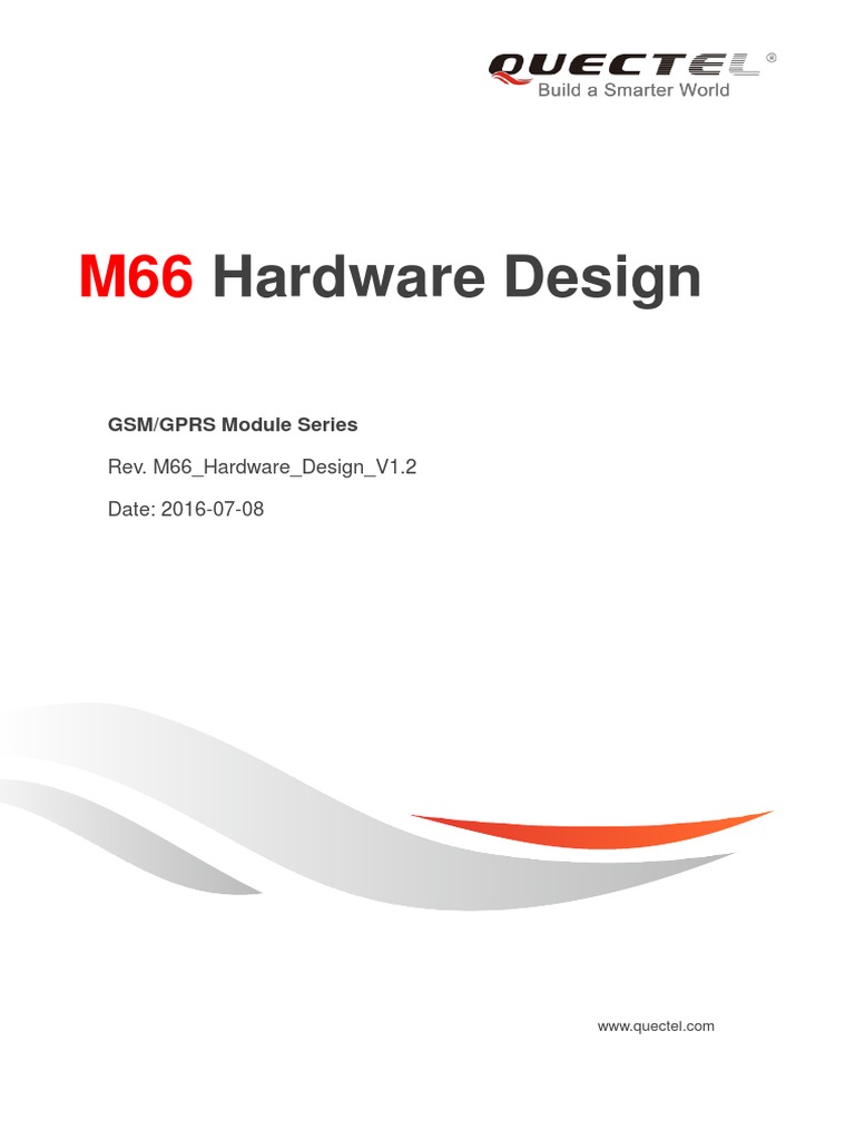 Quectel M66 Hardware Design V1.2 PDF | PDF | General Packet Radio ...
